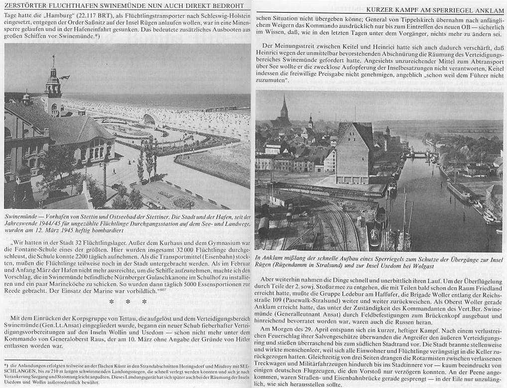 Pommern 1945 Endkampf 2. Weltkrieg Wehrmacht Ostfront Flucht Vertreibung Chronik | eBay